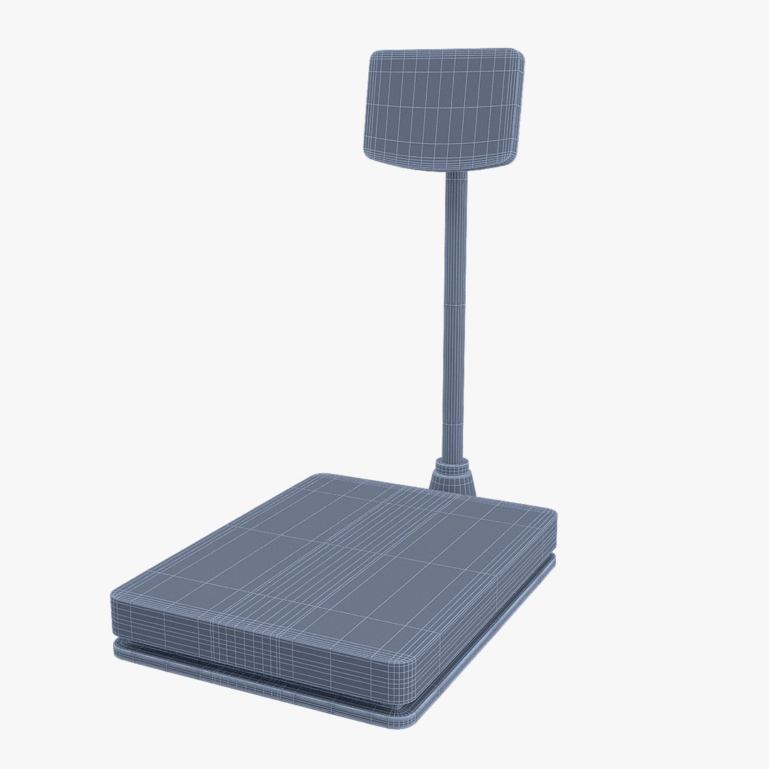 3d Scale Platform Model