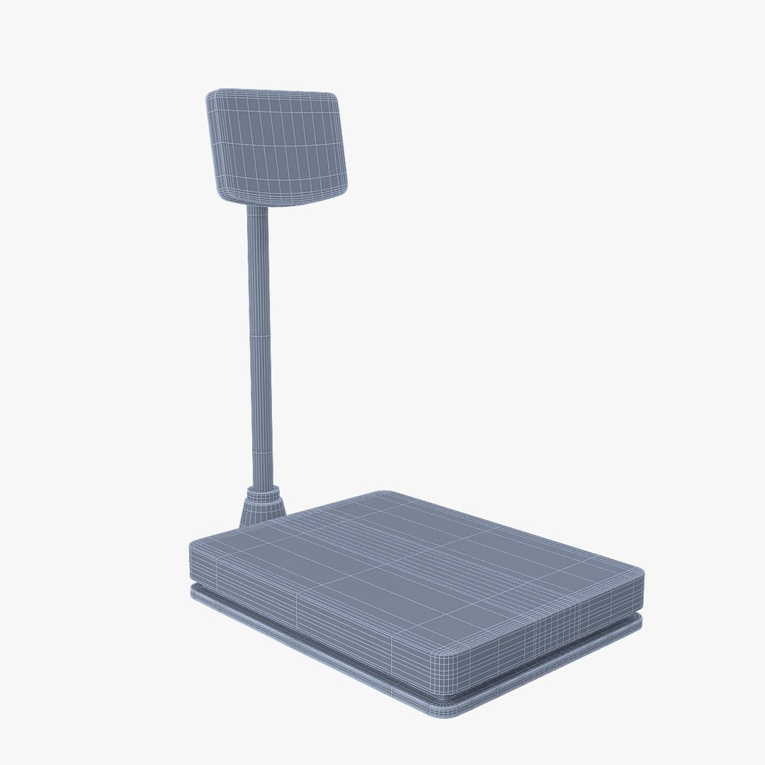 3d Scale Platform Model