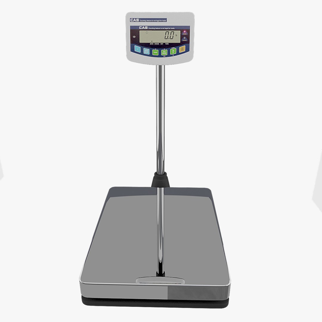 3d Scale Platform Model