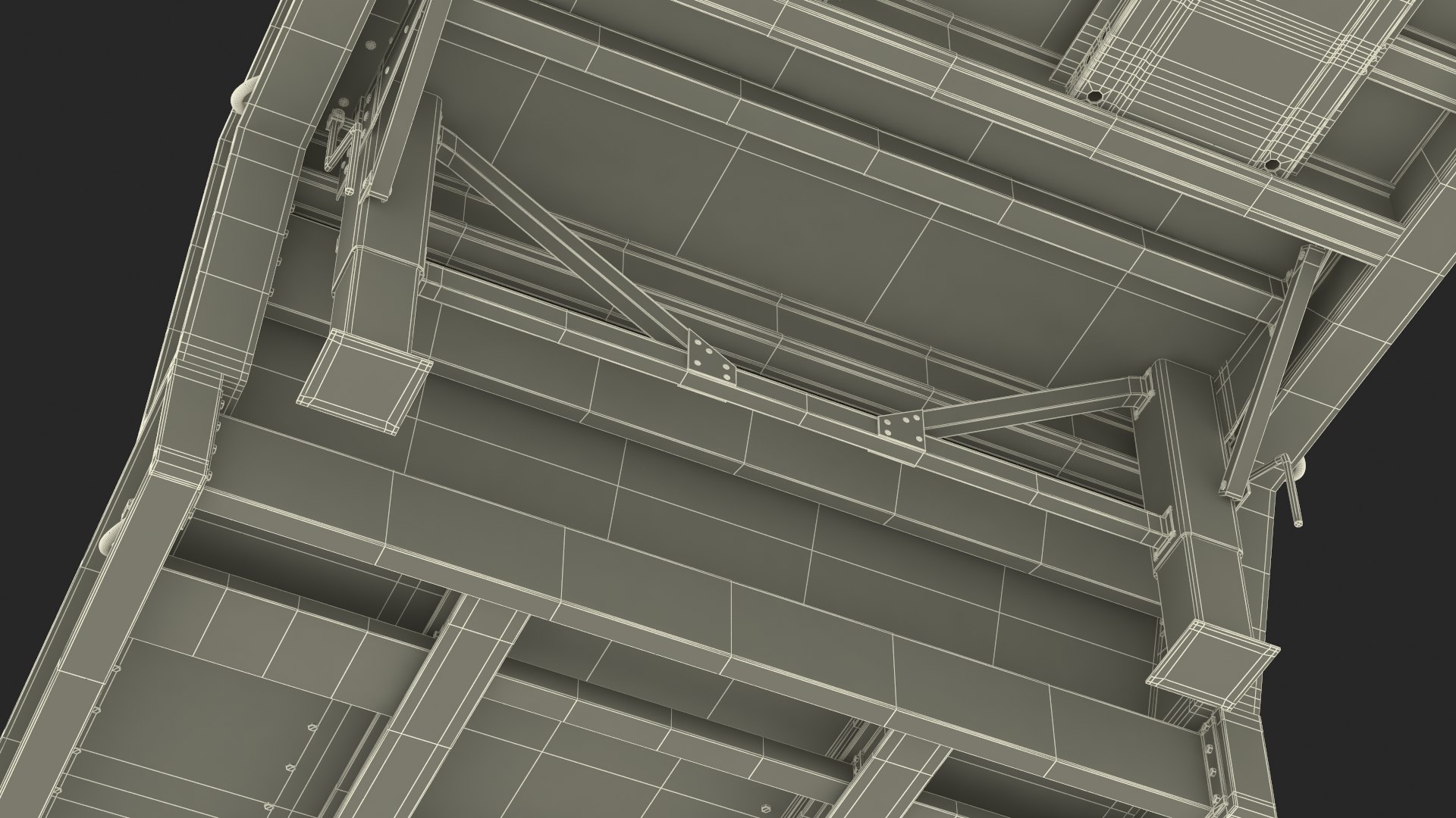 Flatbed Semi Trailer Rigged 3D Model - TurboSquid 2212241