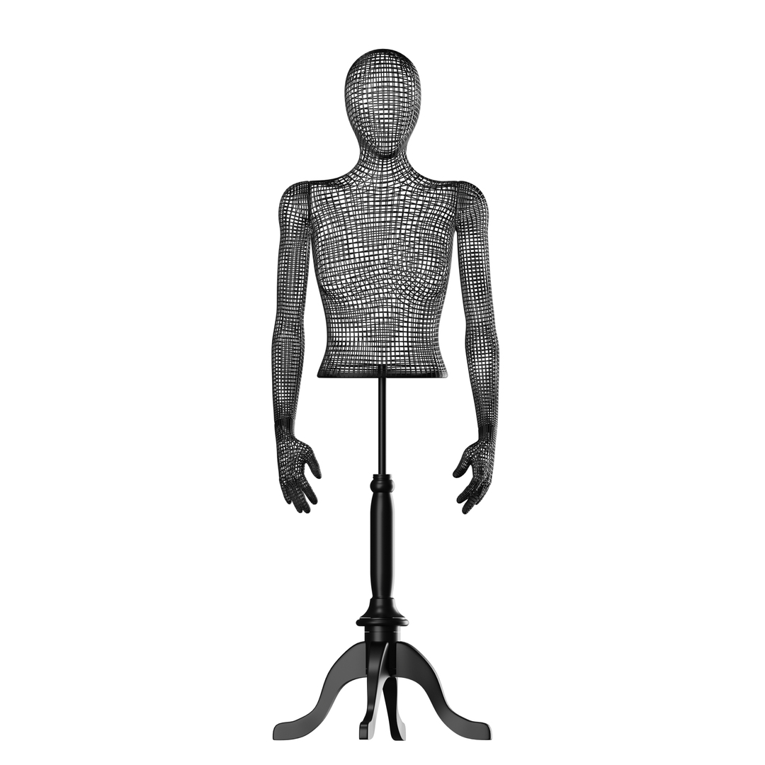 3D Model Wire Sewing Female Mannequin - TurboSquid 2066889
