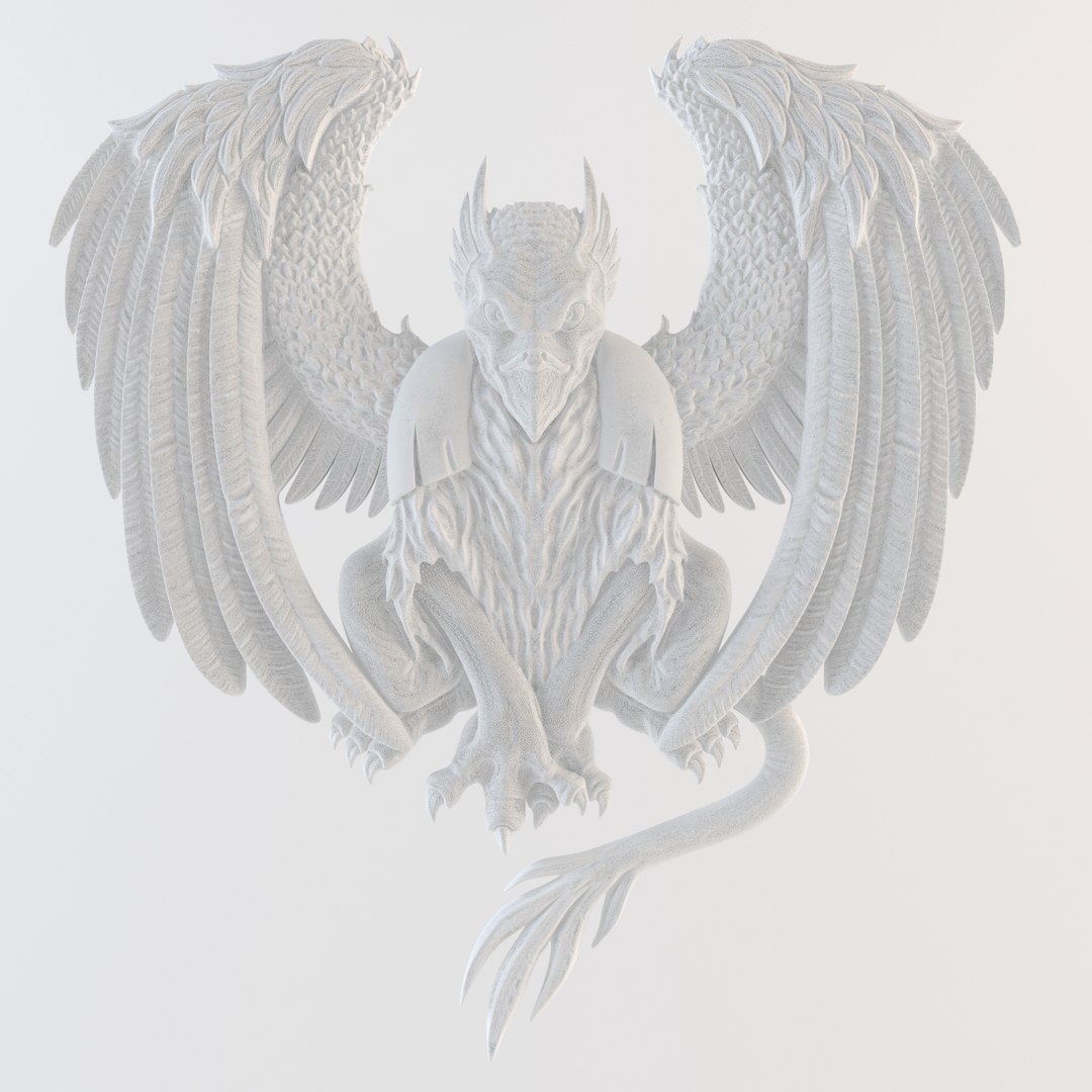 3d Griffon Griffin Model