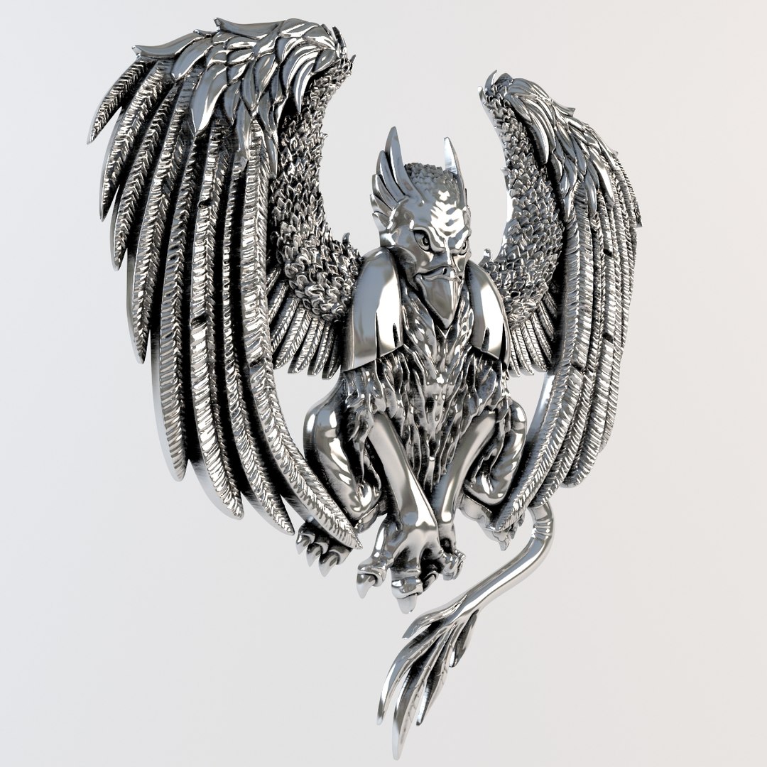 3d Griffon Griffin Model