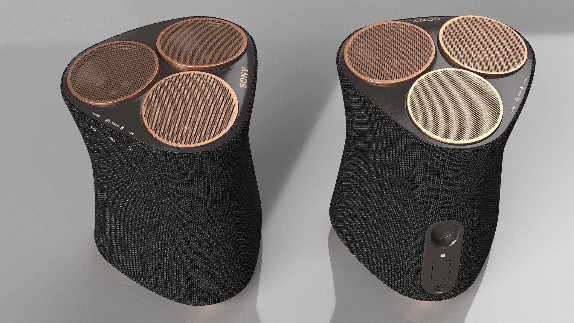 3D Wireless Speaker SONY SRS RA5000 - TurboSquid 2107287