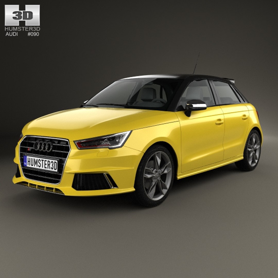 Audi S1 Sportback 3D Model - TurboSquid 1261725