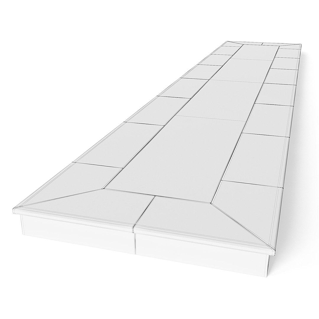 3D Throne Room Stone Platform - TurboSquid 2178817