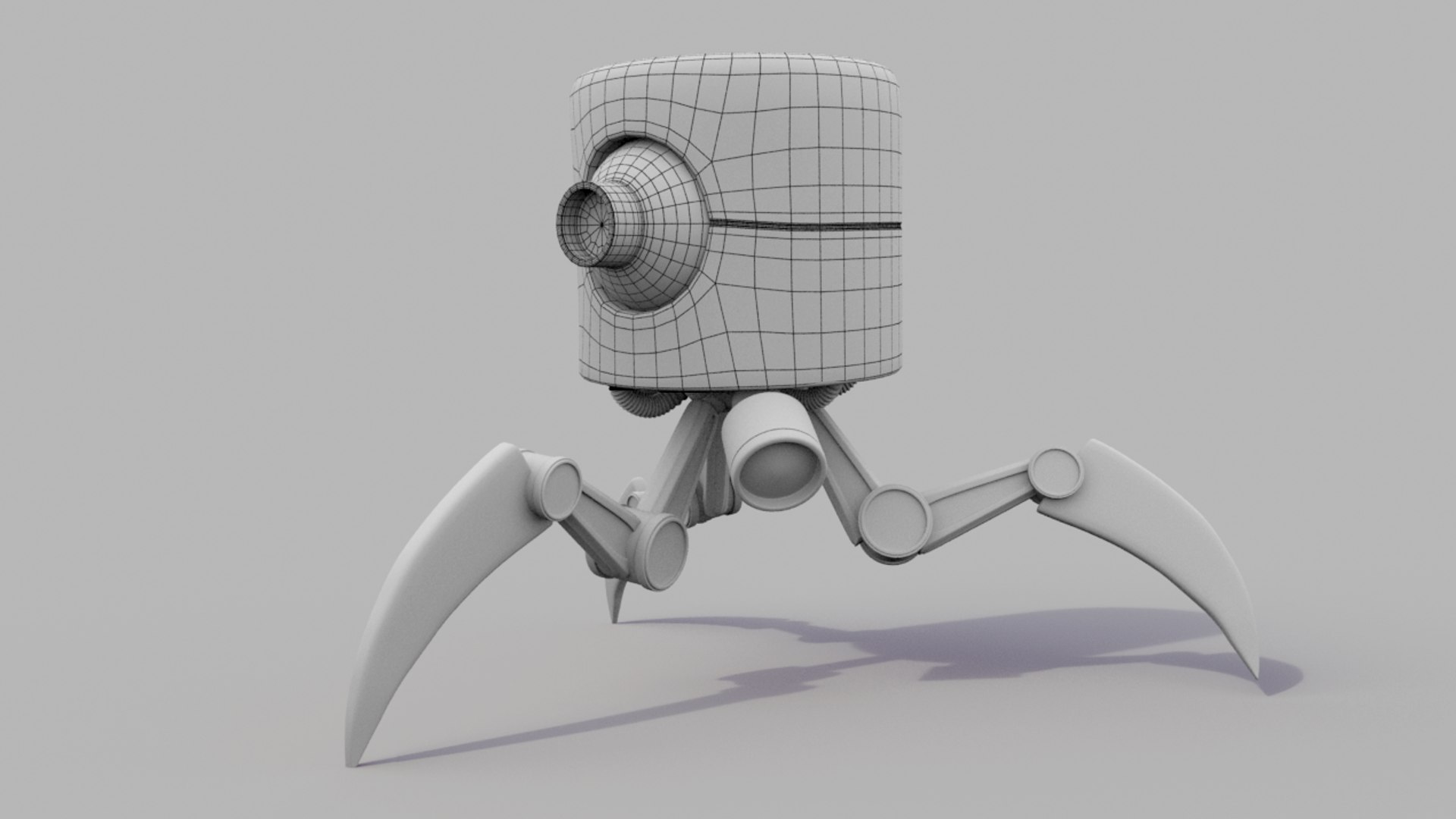 Free Red Bot 3D Model - TurboSquid 2274787