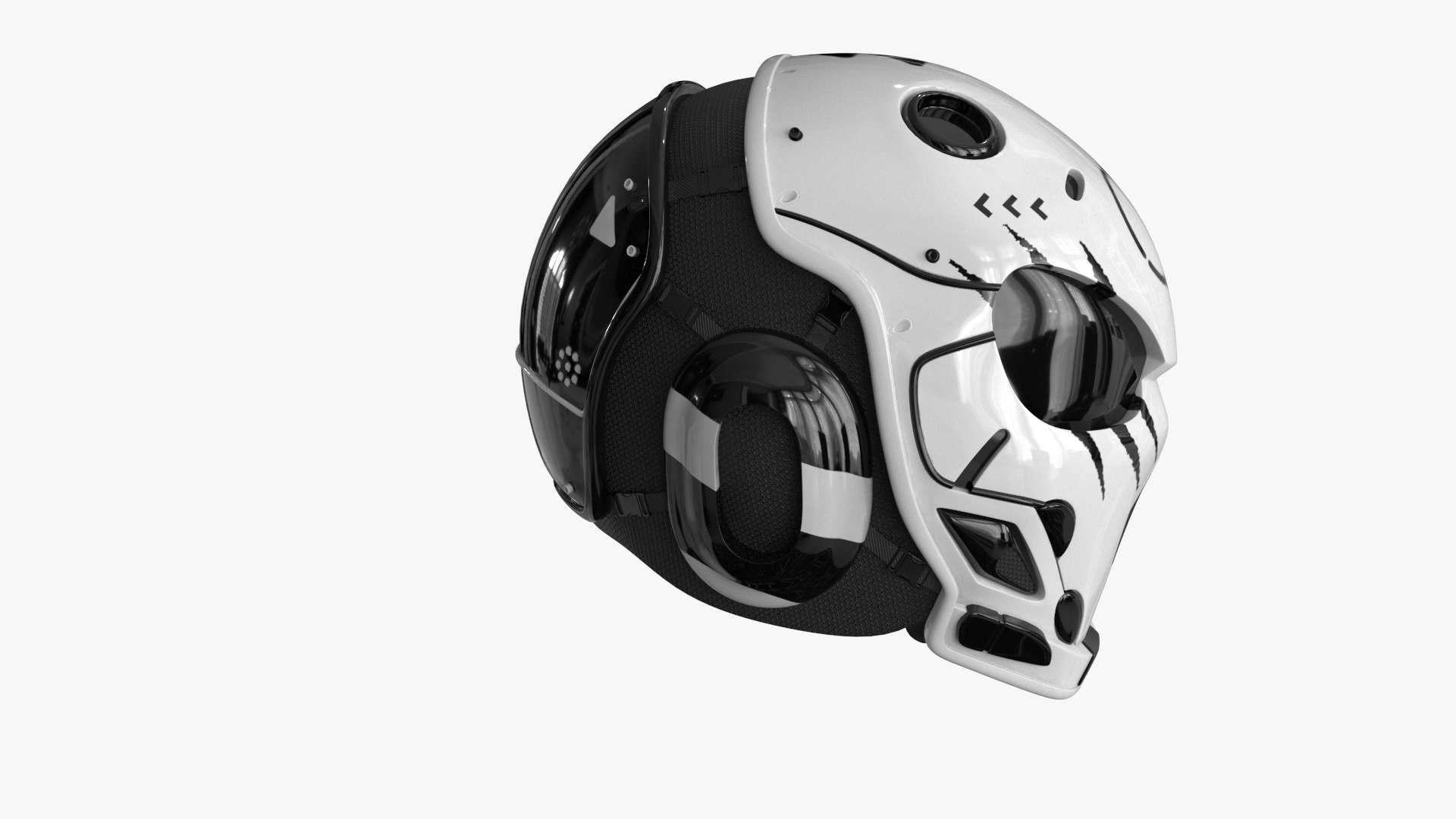 Bonehead Helmet 3D - TurboSquid 2102632