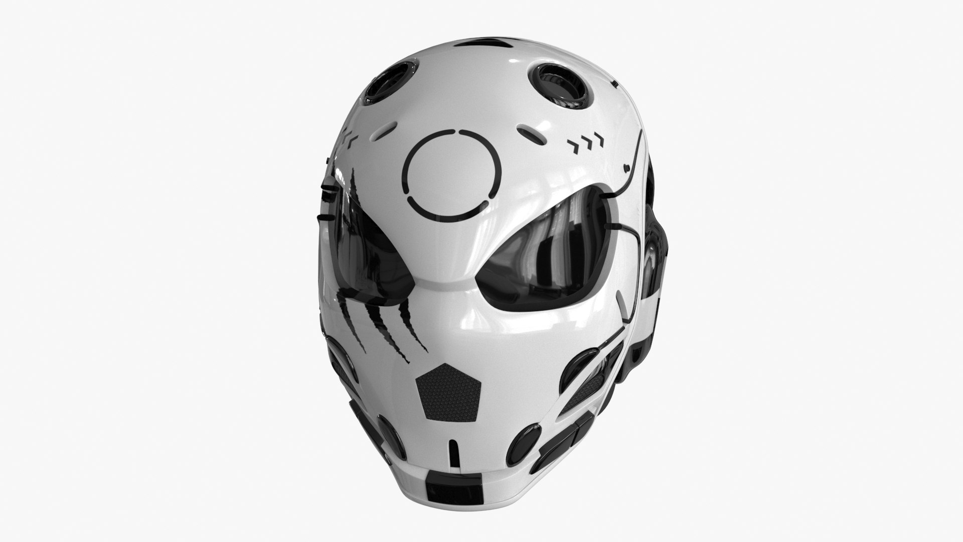 Bonehead Helmet 3D - TurboSquid 2102632