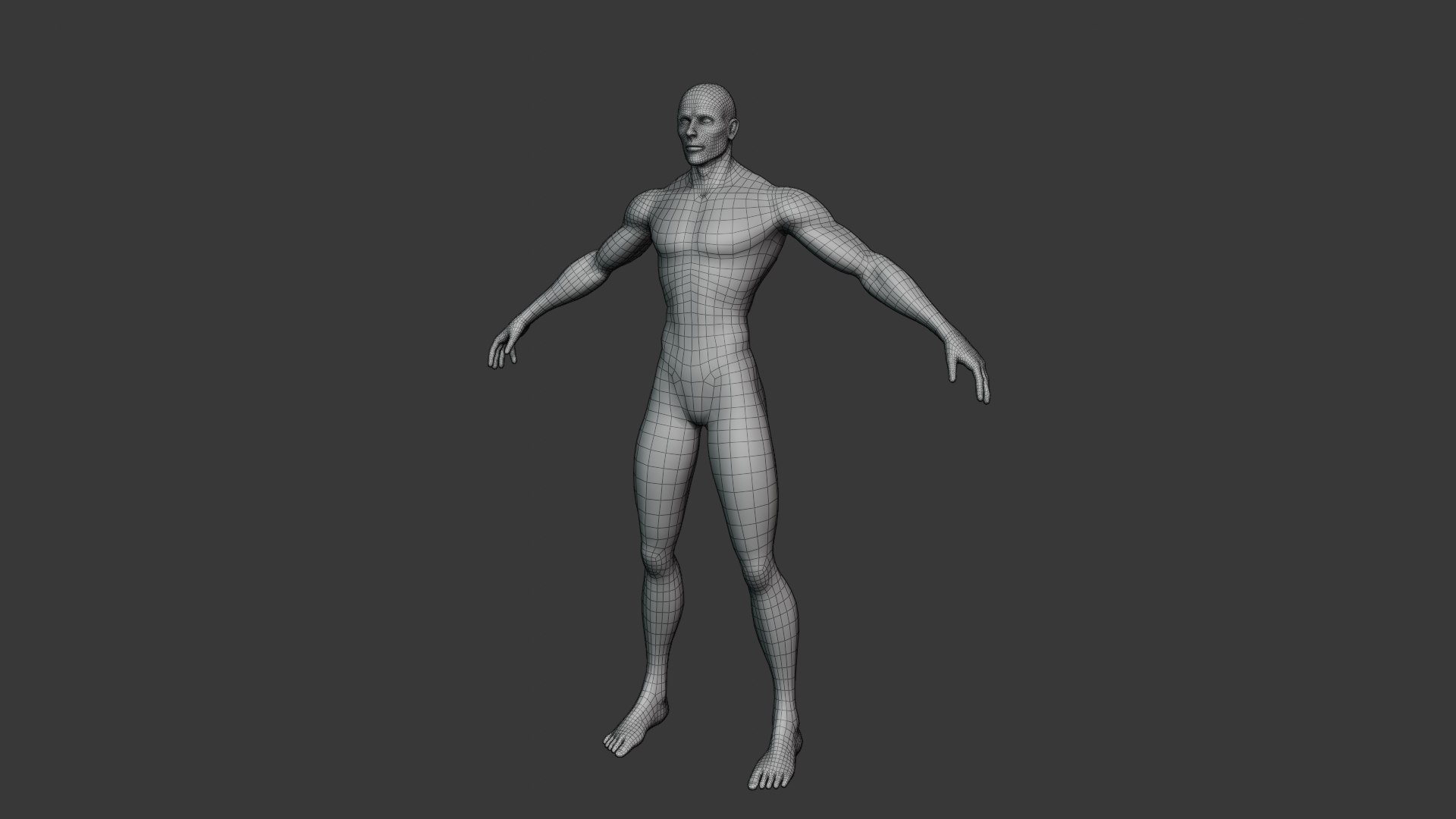 Rigged Male Base Model - Game And Film Ready And UE5 Compatible 3D ...