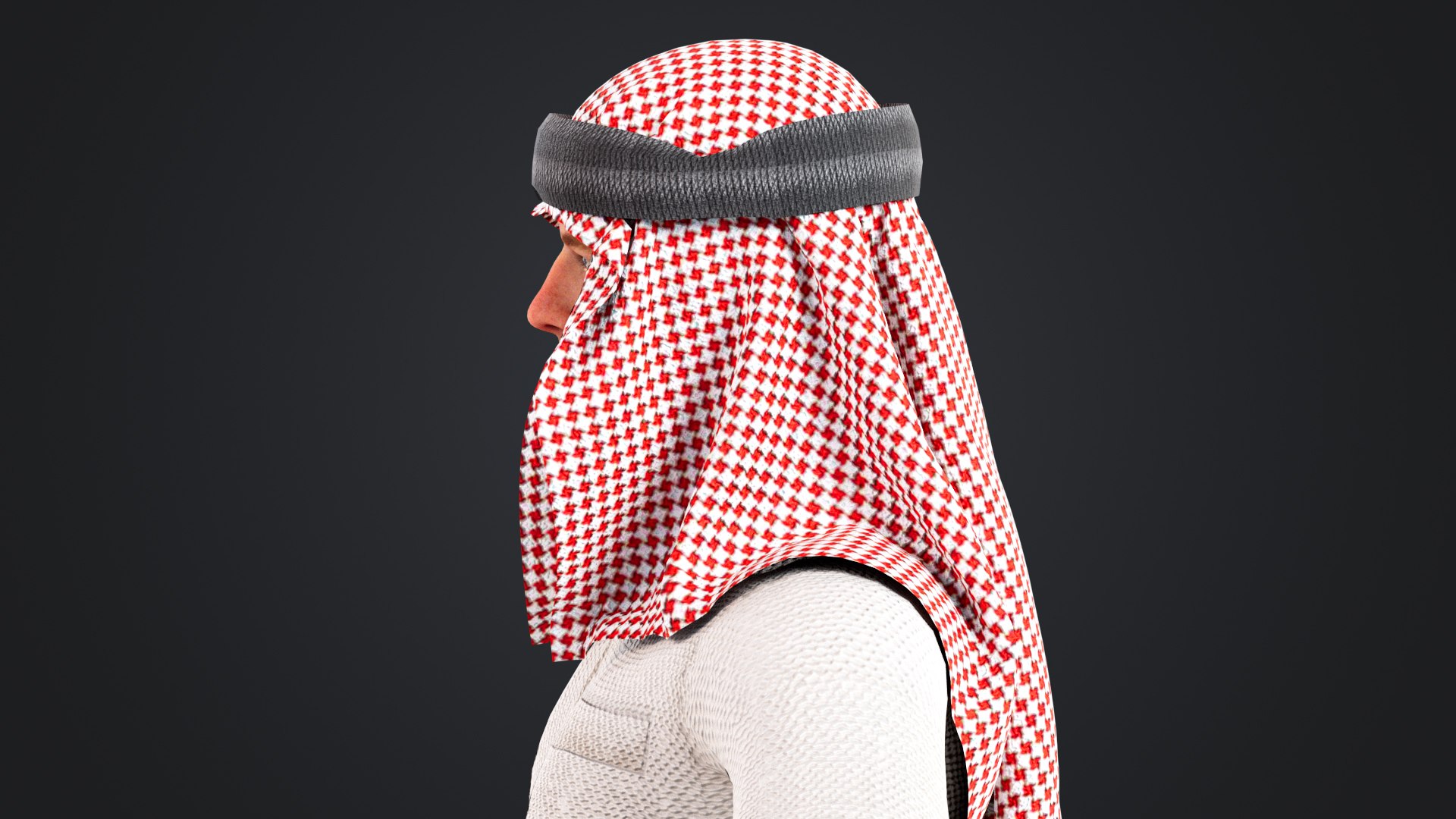 3D Arab Man Rigged Model - TurboSquid 2320406