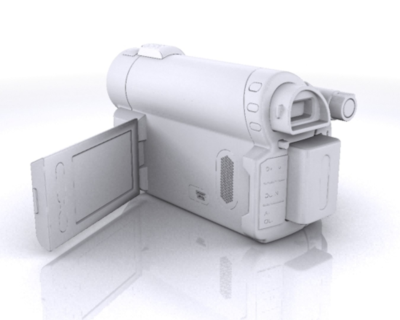 3d Max Video Camera Cam