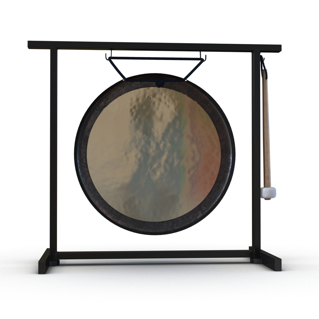 3d Model Of Old Gong