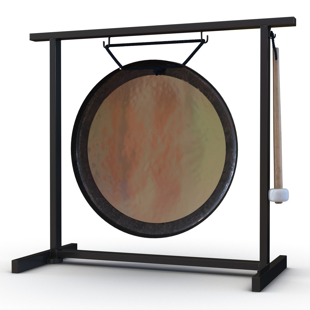 3d Model Of Old Gong