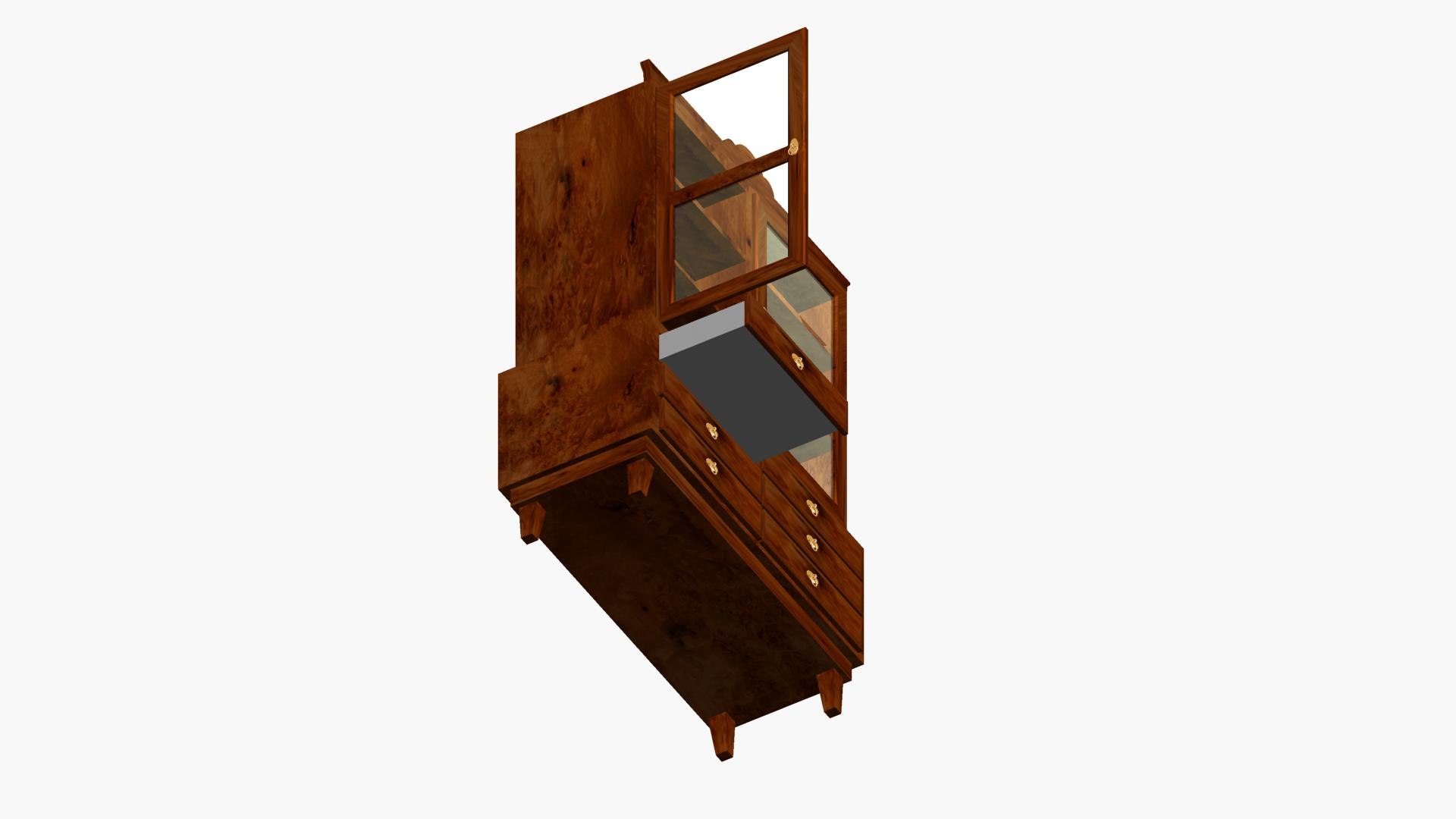 3D Vitrine Furnishing Furniture Model - TurboSquid 1672983