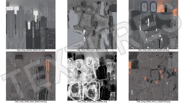 modelo 3d Vehículo tanque blindado futurista - TurboSquid 2312389