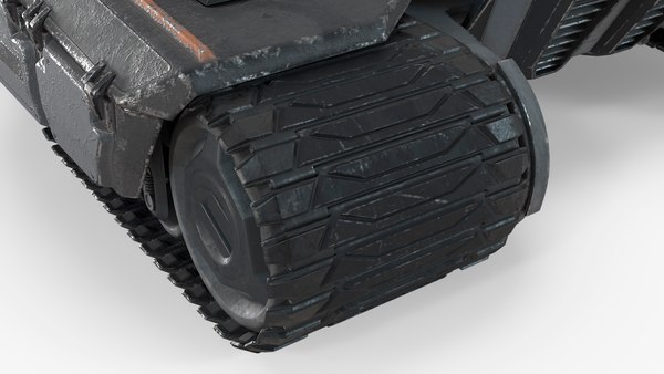 modelo 3d Vehículo tanque blindado futurista - TurboSquid 2312389