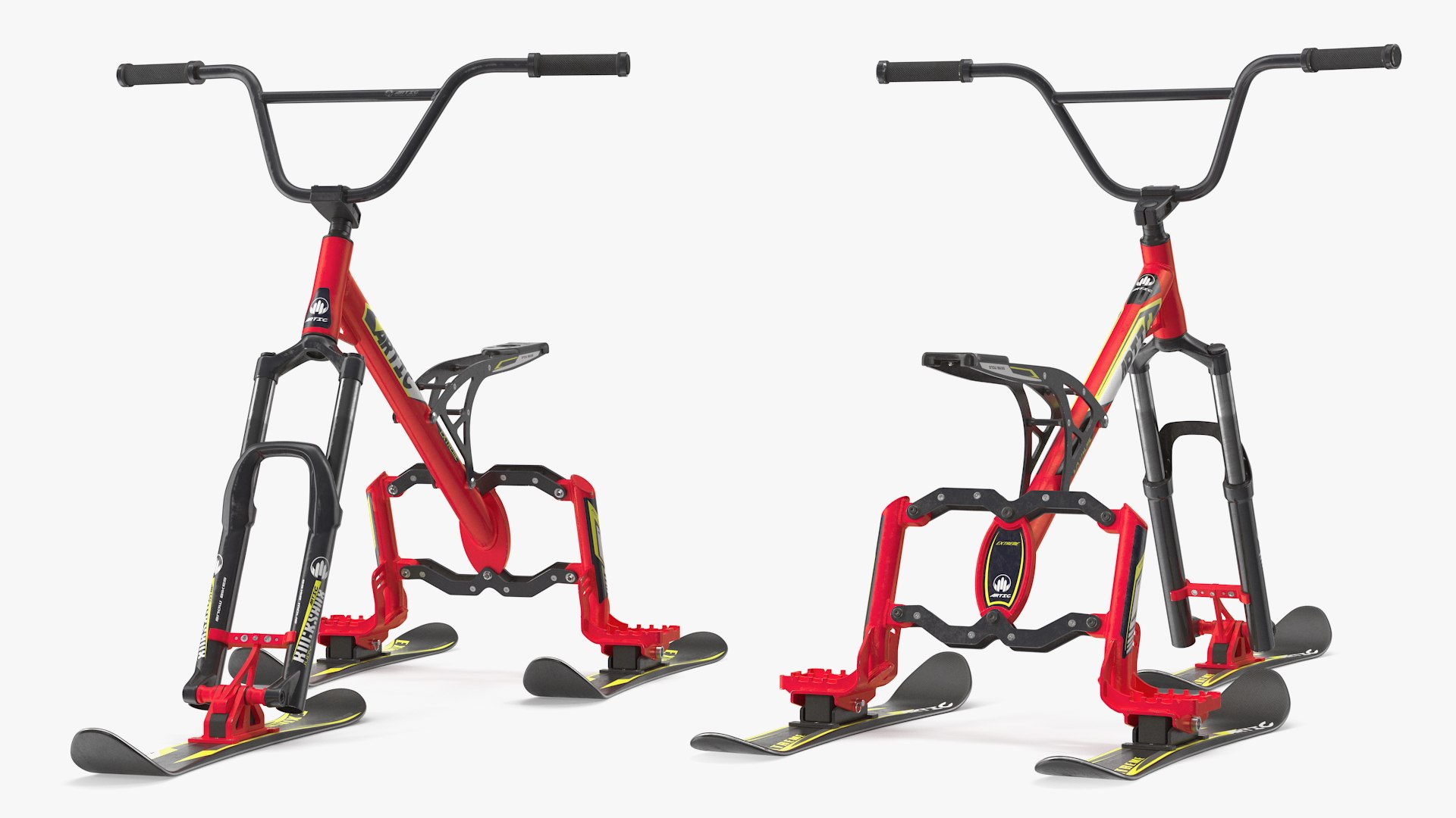 3D Snow Bike Artic - TurboSquid 1955656
