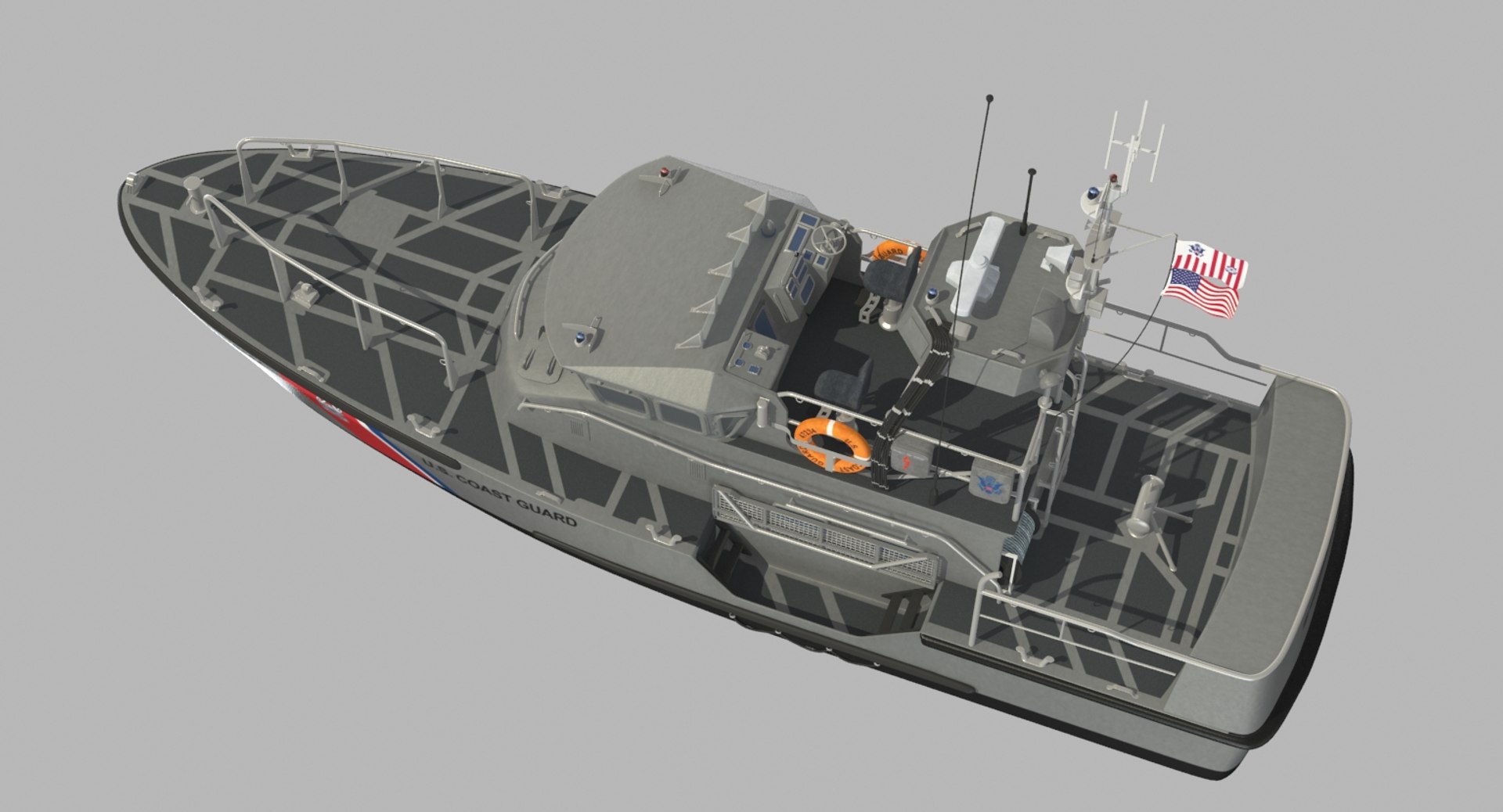 U S Coast Guard 3D Model - TurboSquid 1282284