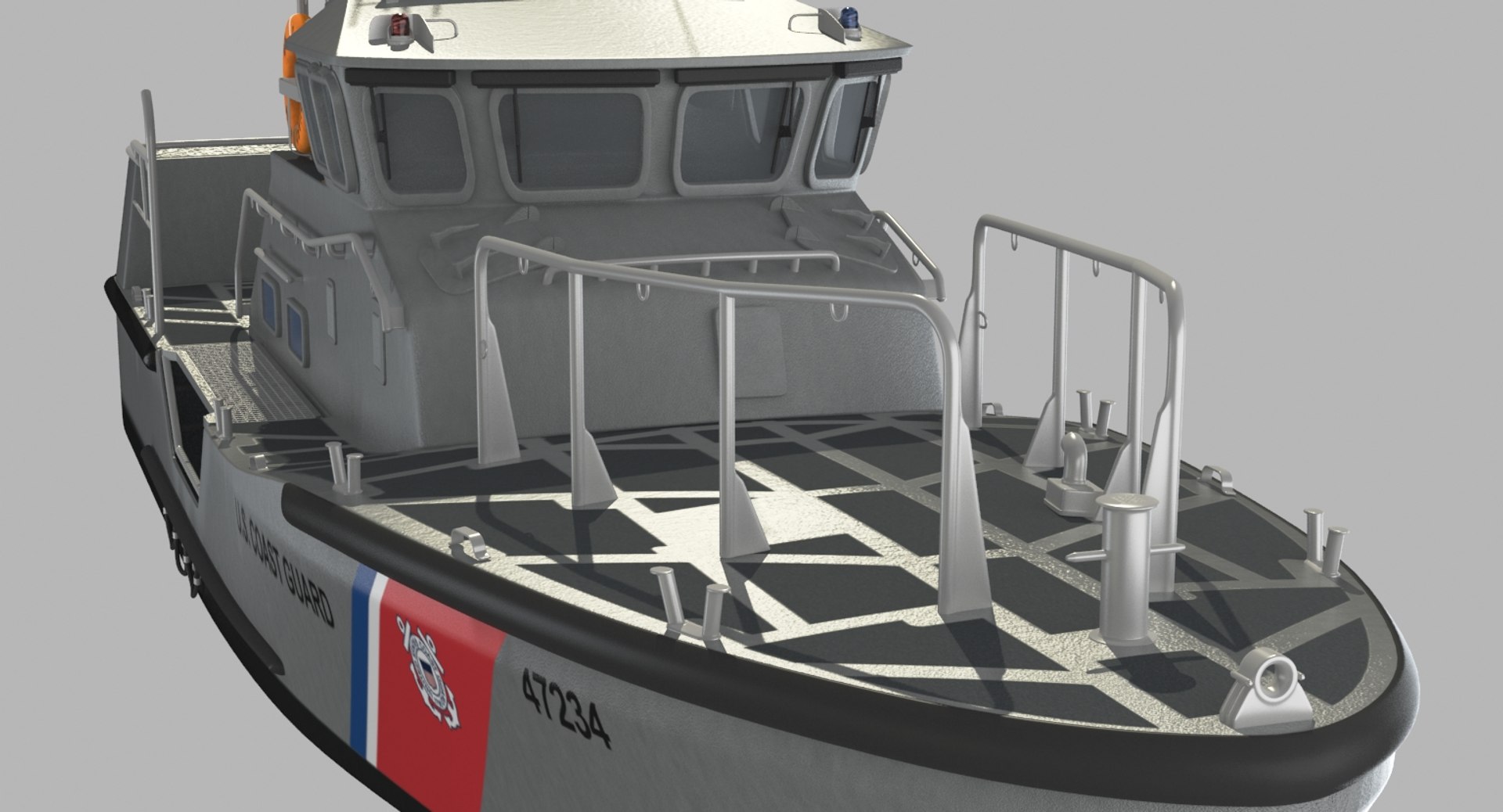 U S Coast Guard 3D Model - TurboSquid 1282284