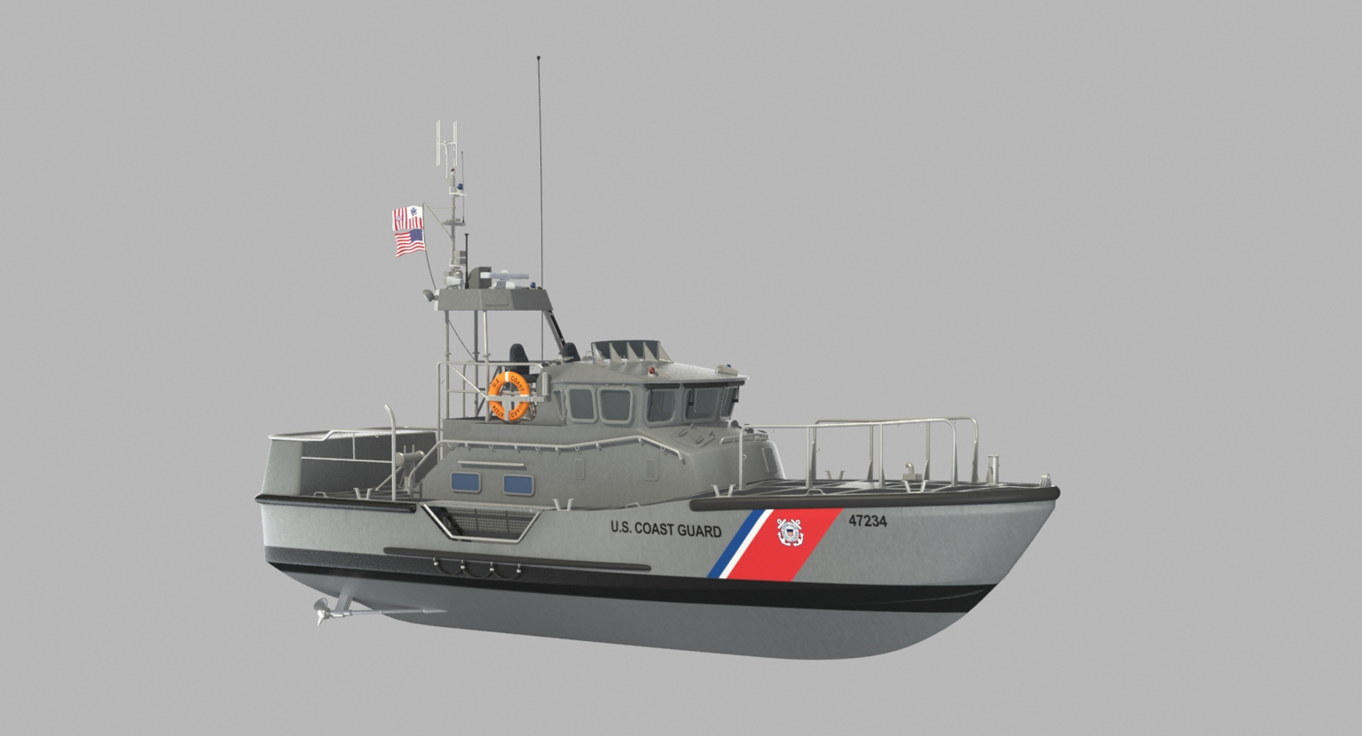U S Coast Guard 3D Model - TurboSquid 1282284