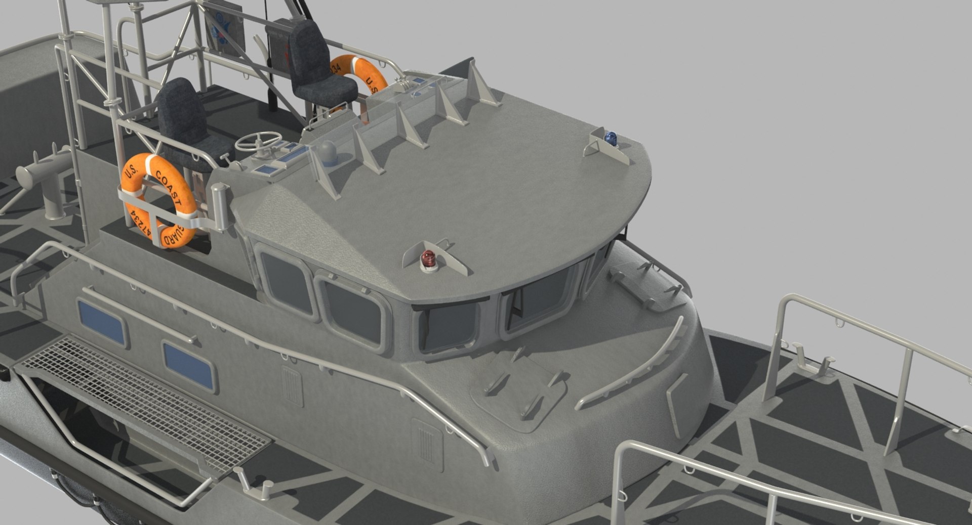 U S Coast Guard 3D Model - TurboSquid 1282284
