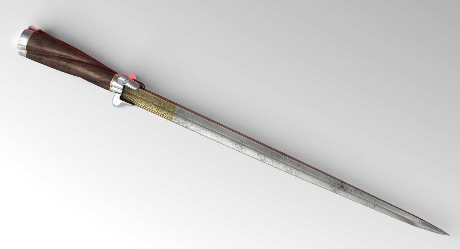 Tri-edge german dagger 3D - TurboSquid 1252524