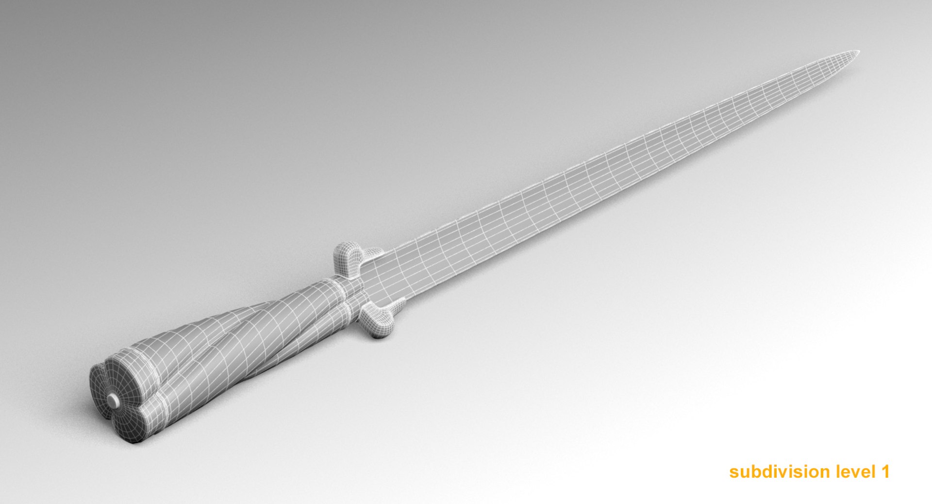 Tri-edge german dagger 3D - TurboSquid 1252524