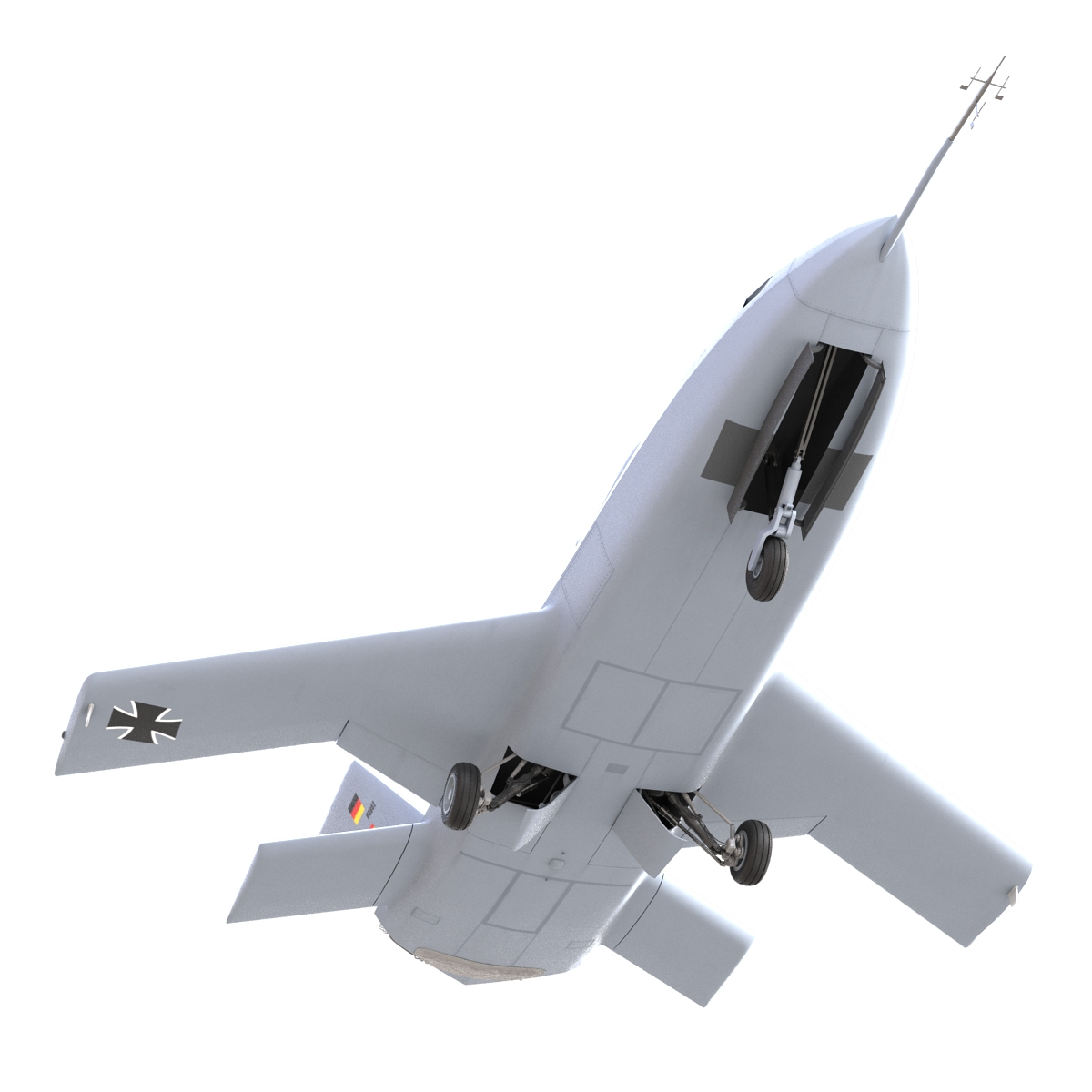 eads barracuda uav 3d model