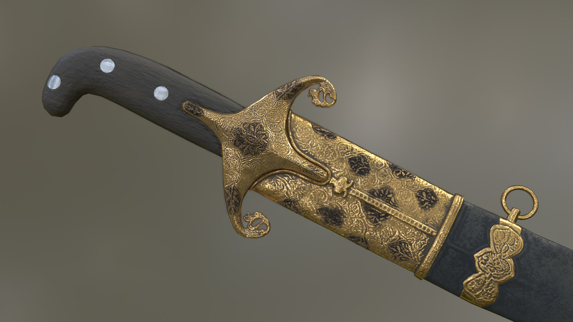 Set Turkish Sabers 3D Model - TurboSquid 1642785