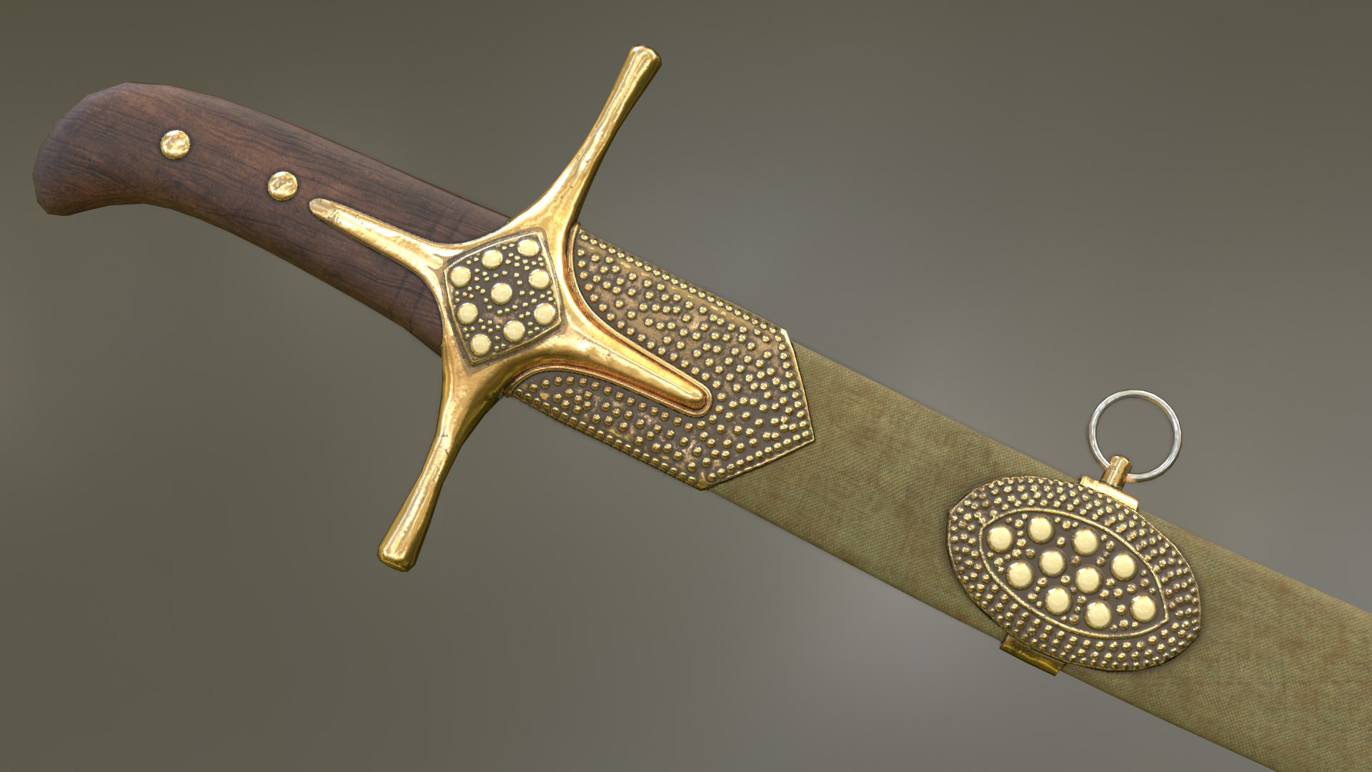 Set Turkish Sabers 3D Model - TurboSquid 1642785