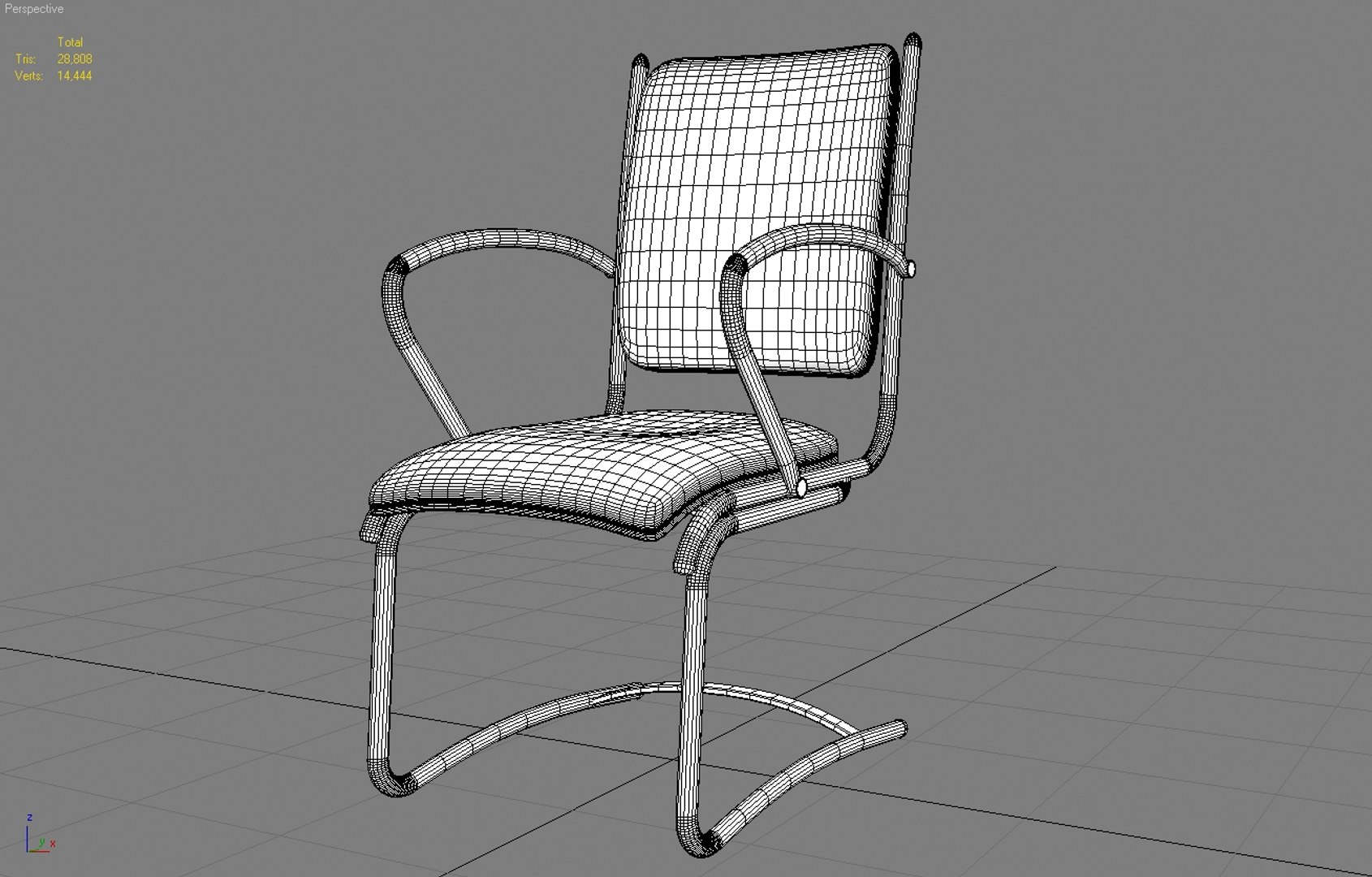 Modern Chair 3d Max