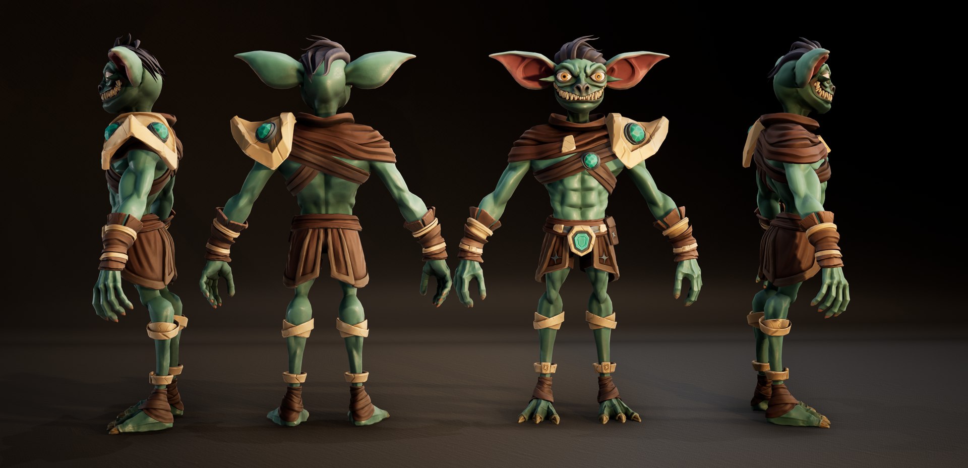Stylized Goblin 01 Model - TurboSquid 2201901