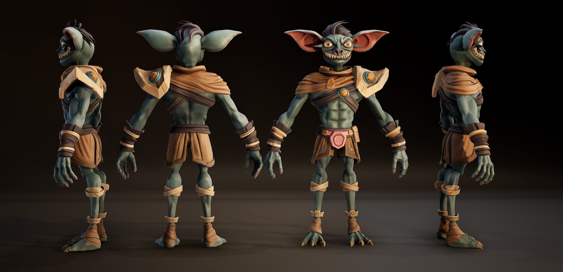 Stylized Goblin 01 Model - TurboSquid 2201901