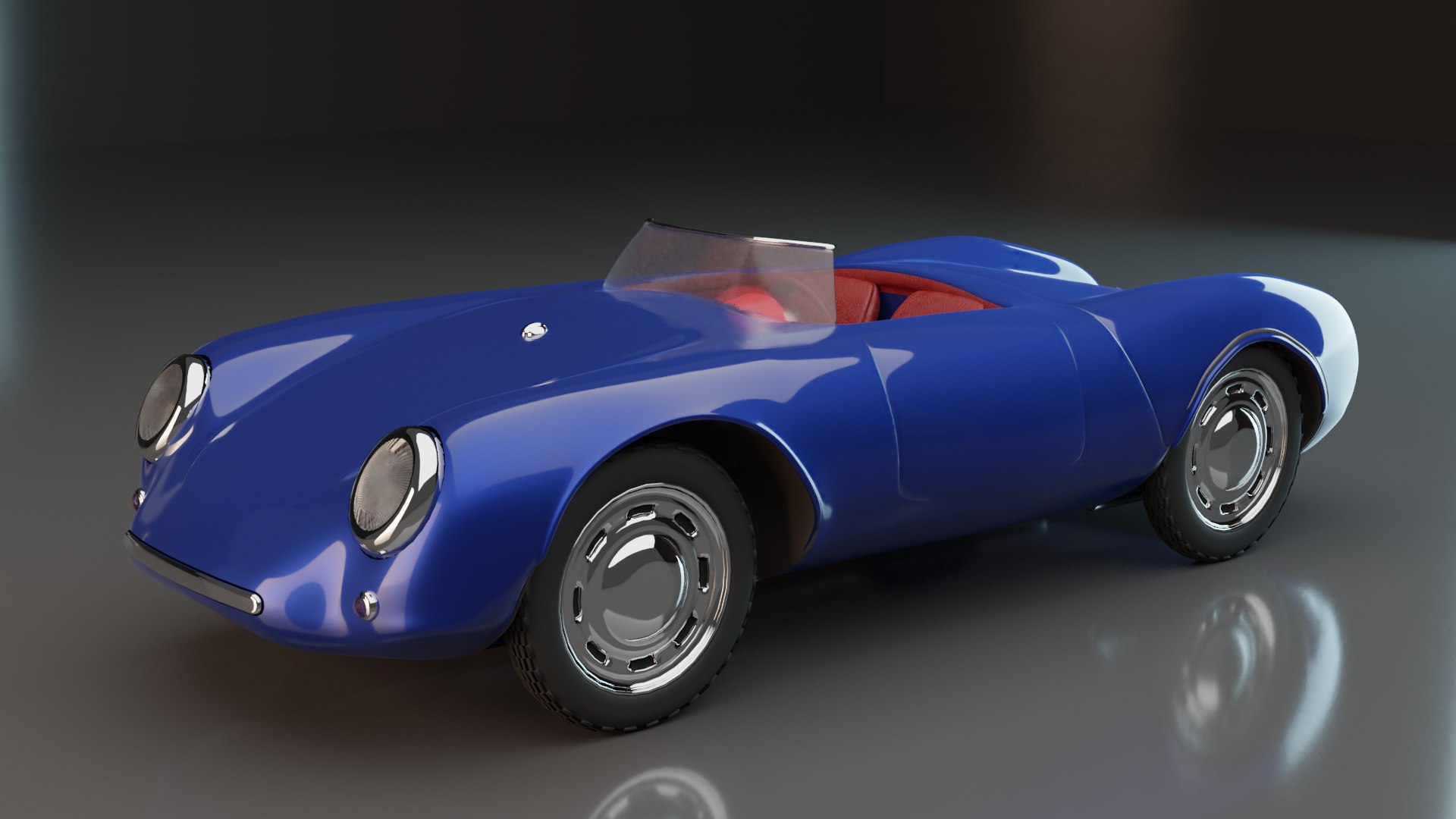 3D Model Simple Sports Car - TurboSquid 1500273