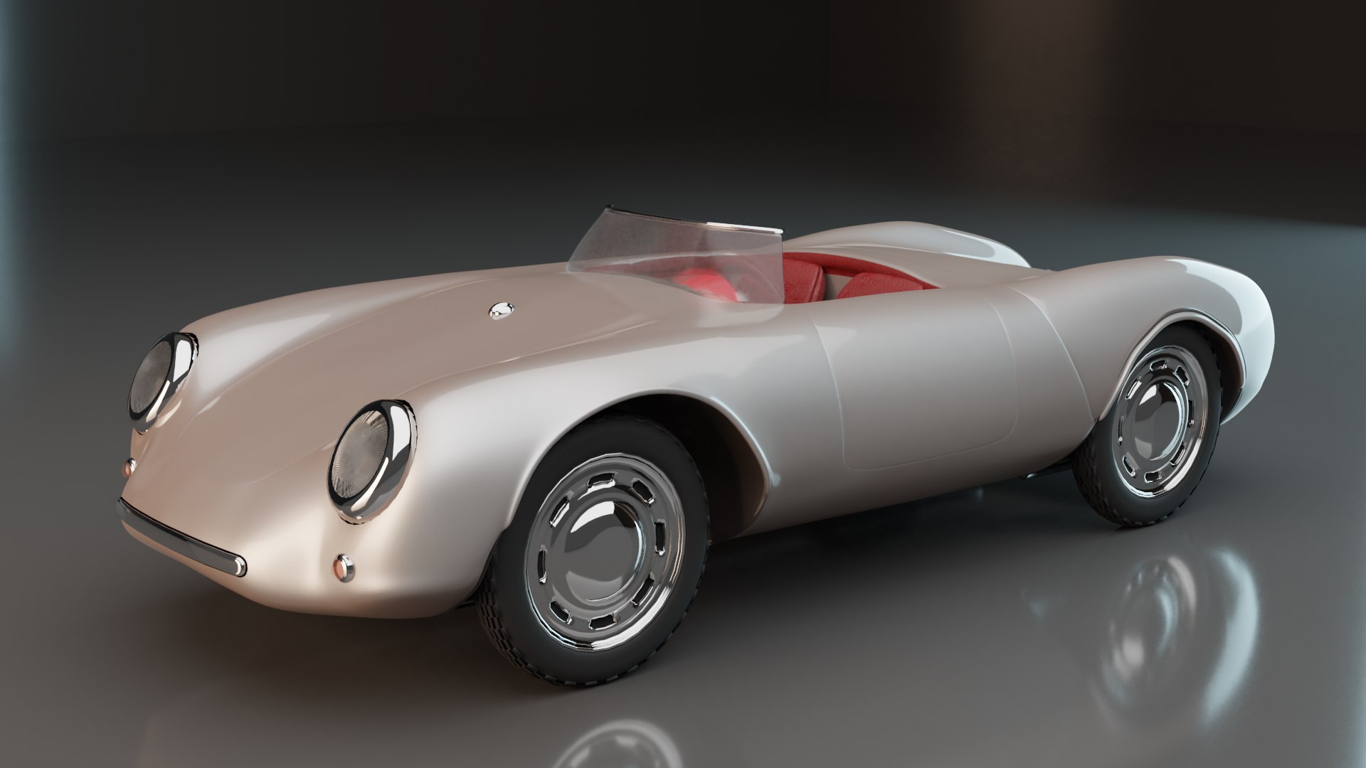 3D Model Simple Sports Car - TurboSquid 1500273