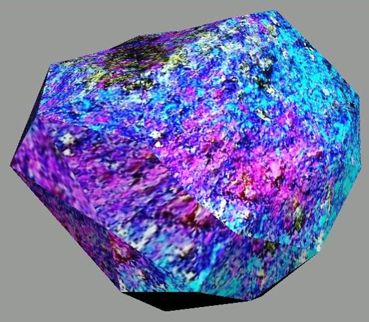 peacock ore 3d model