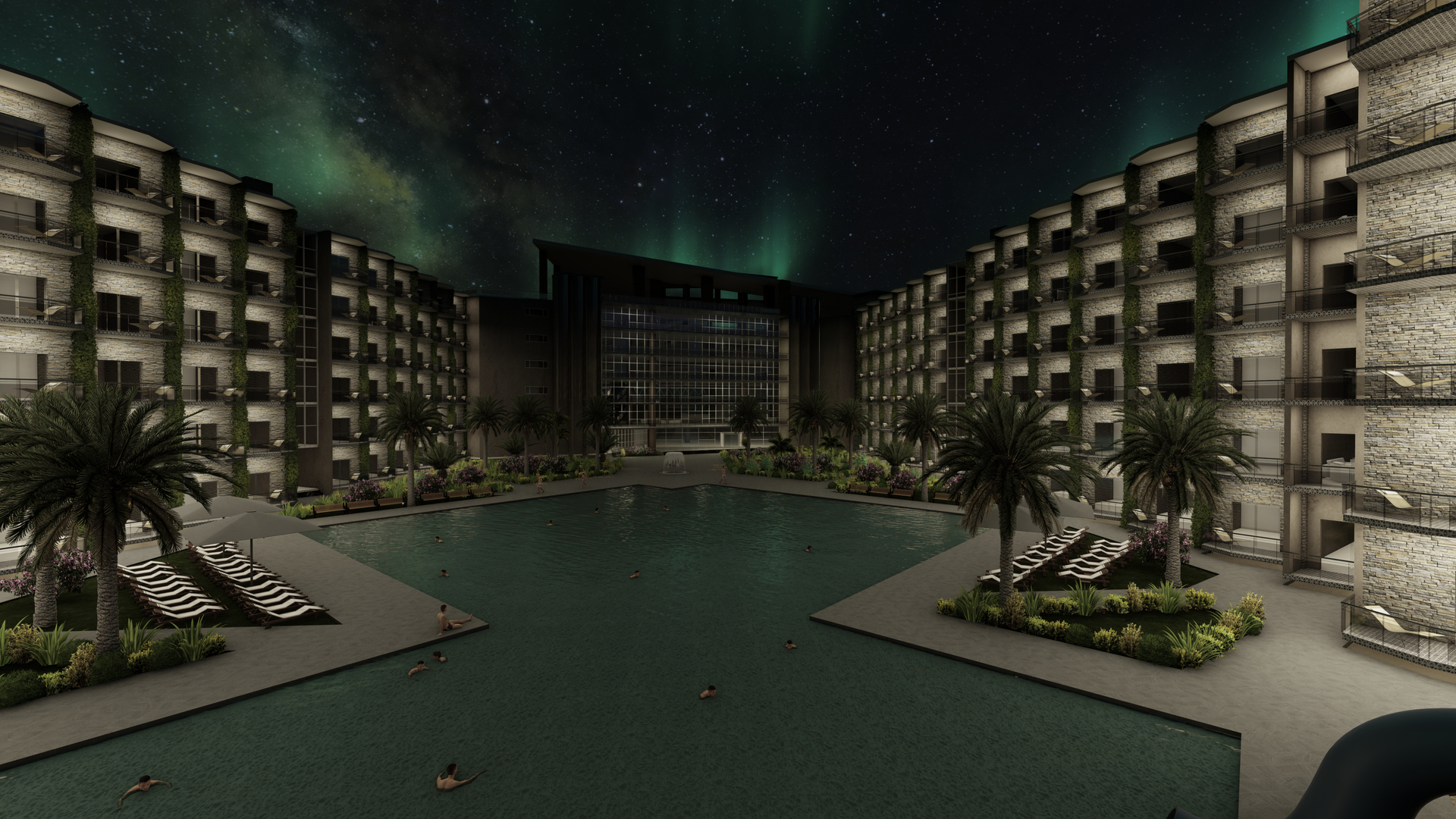 3D hotel revit lumion model - TurboSquid 1549438