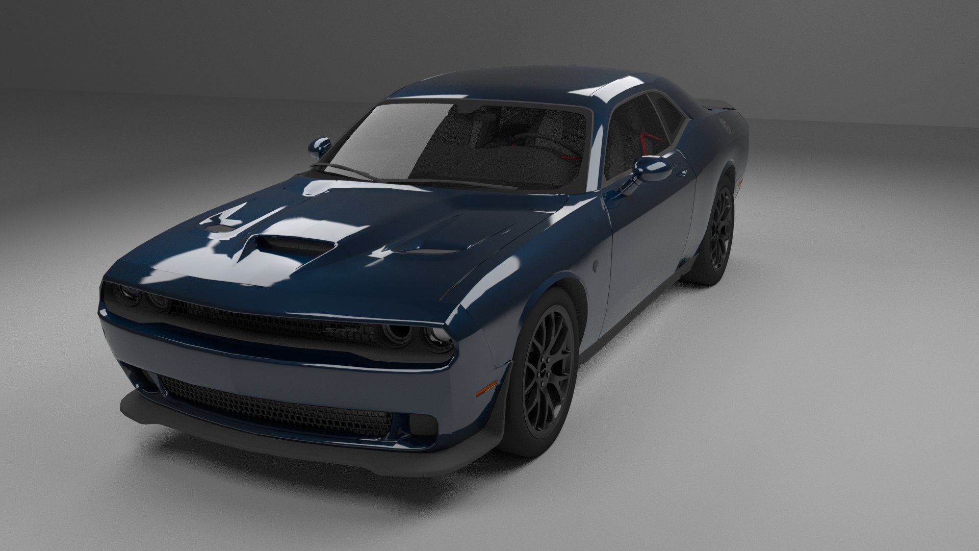 Dodge Challenger Hellcat Model - TurboSquid 1175787