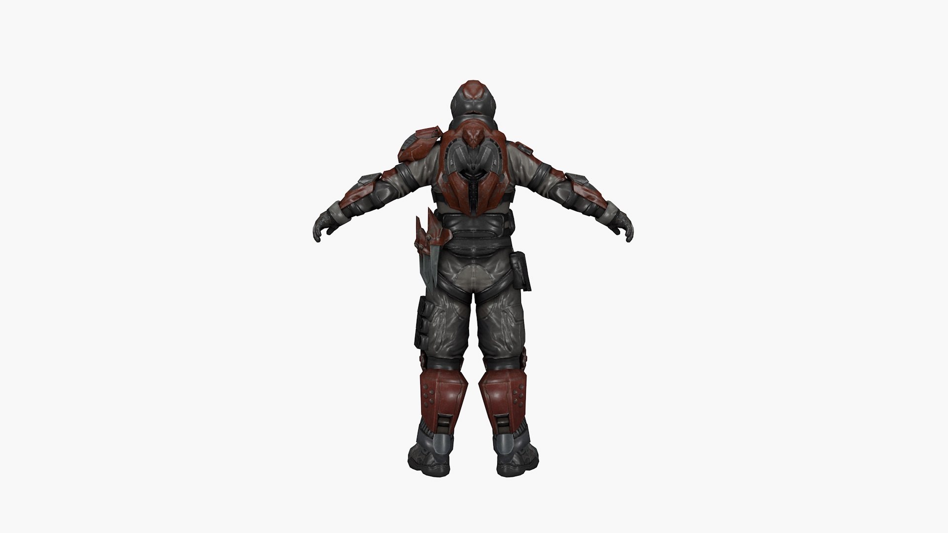 Space Soldier 3D Model - TurboSquid 2350497