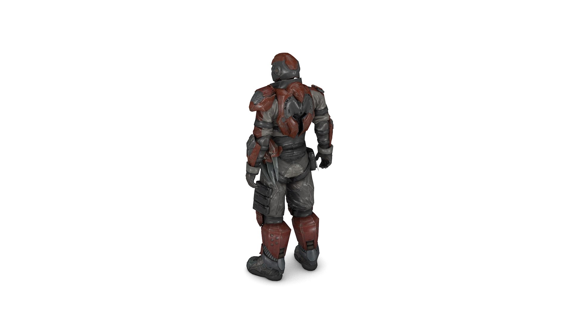 Space Soldier 3D Model - TurboSquid 2350497