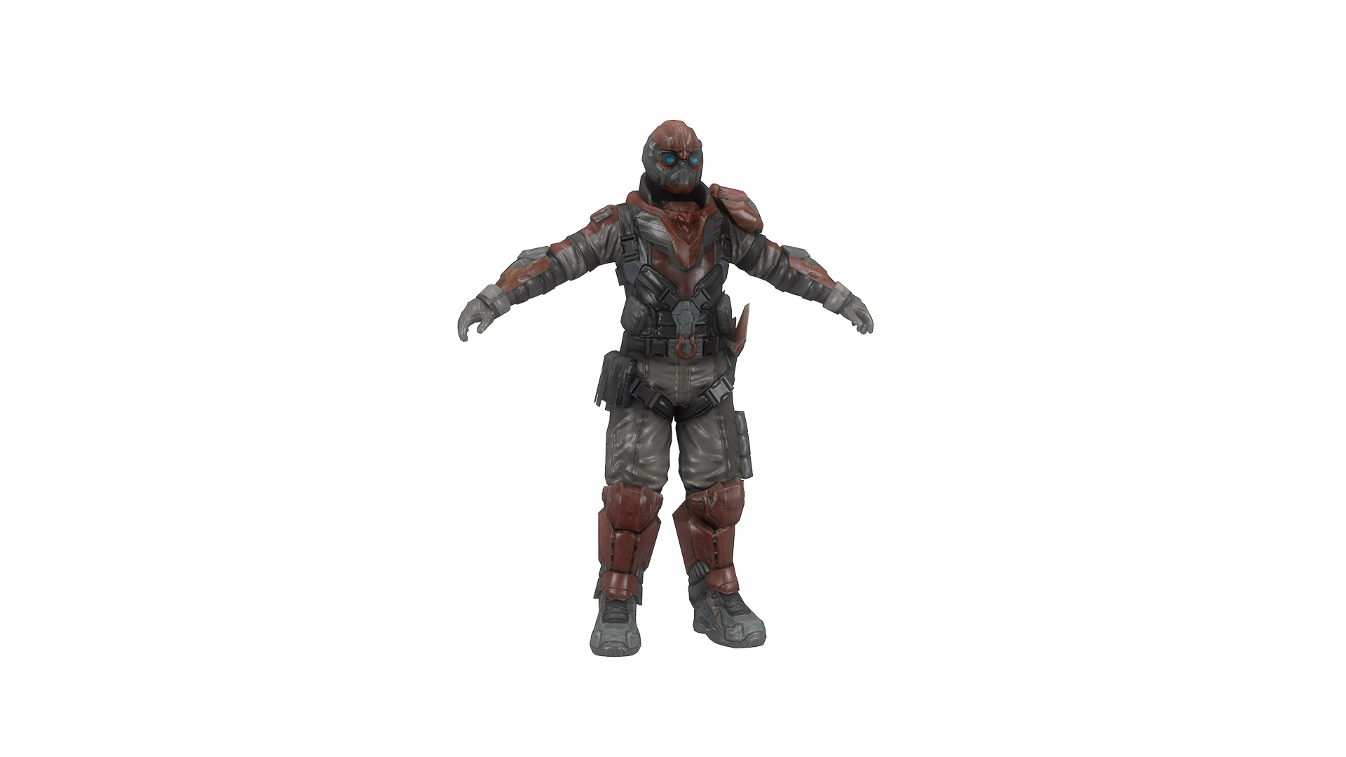 Space Soldier 3D Model - TurboSquid 2350497