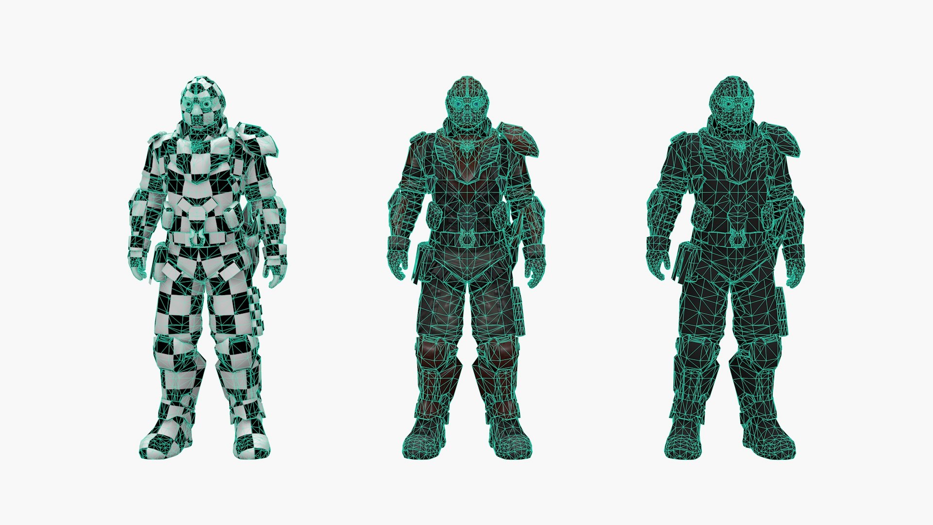 Space Soldier 3D Model - TurboSquid 2350497