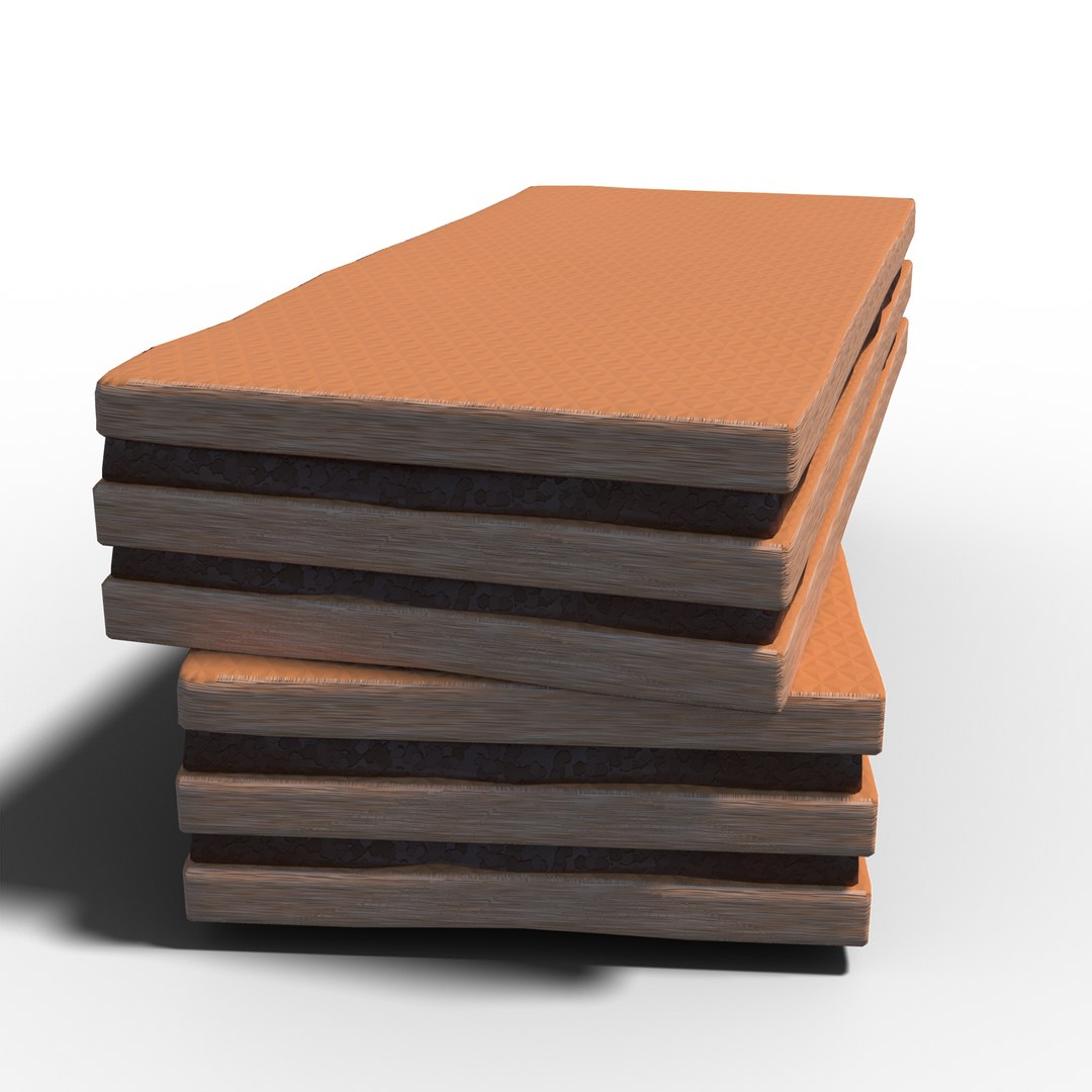 3D Wafer Cookies Chocolate - TurboSquid 2086633