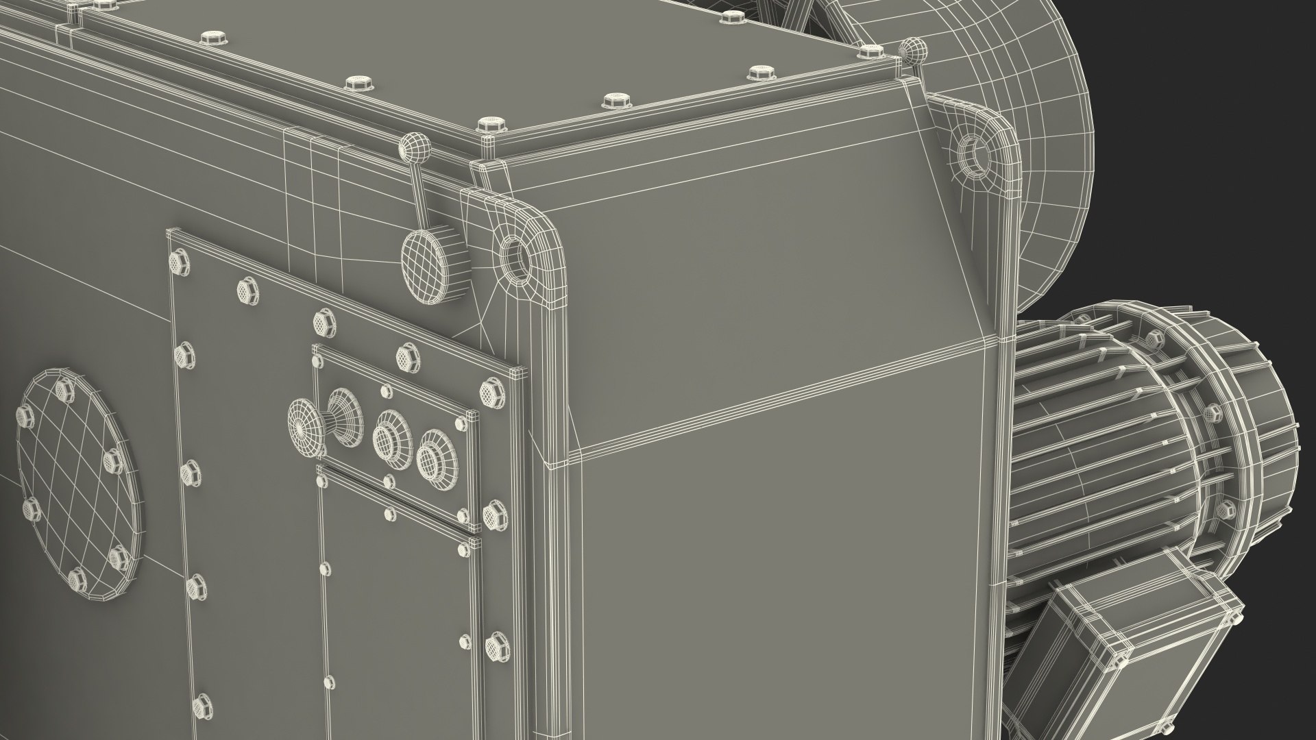 3D marine anchor windlass - TurboSquid 1621837