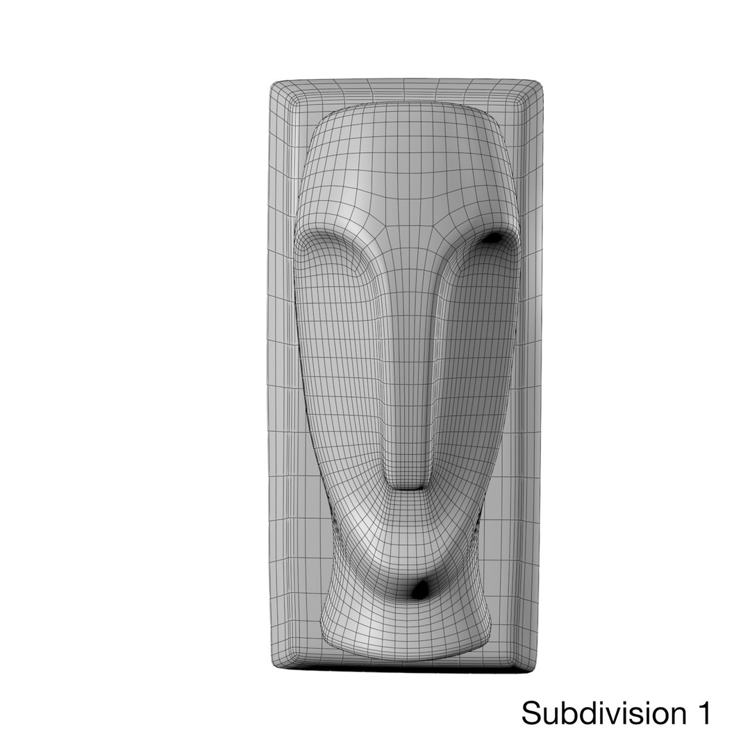 3D hamilton conte moai sconce - TurboSquid 1178249