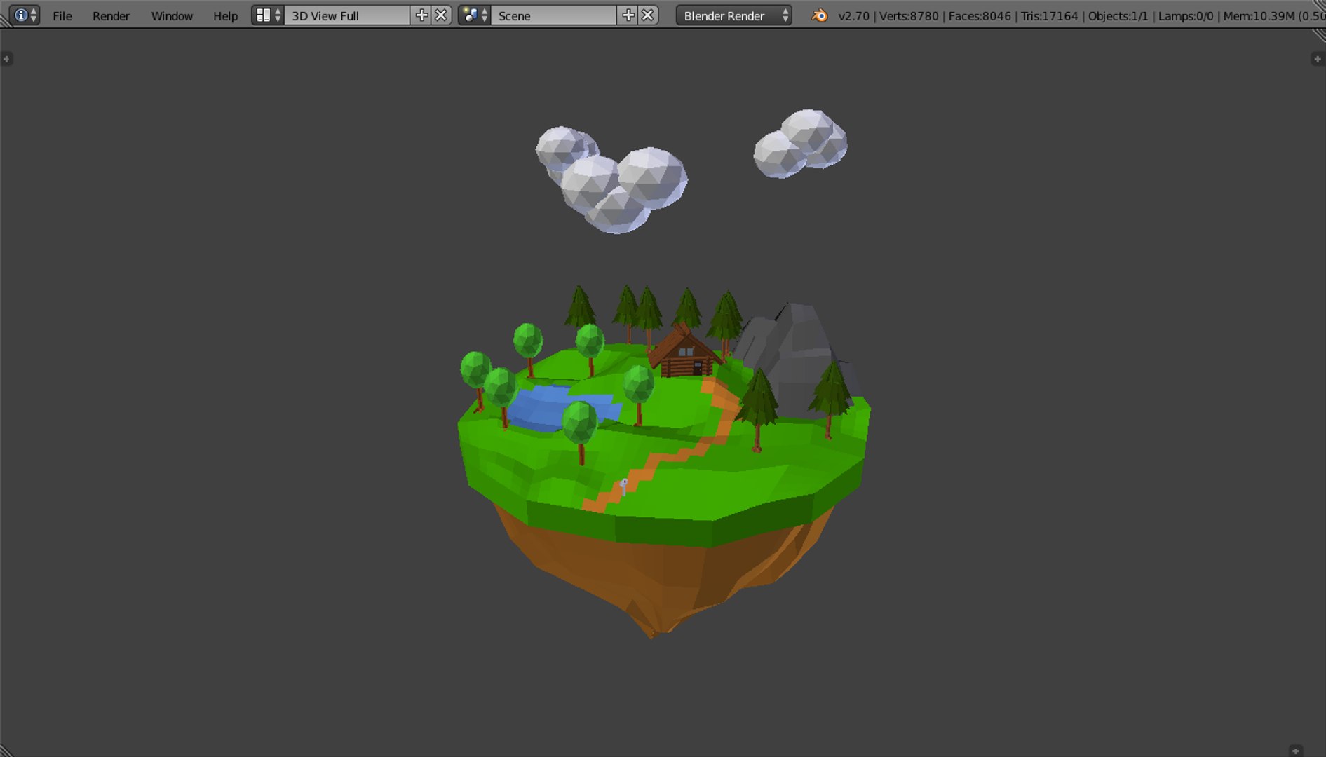 3d Island