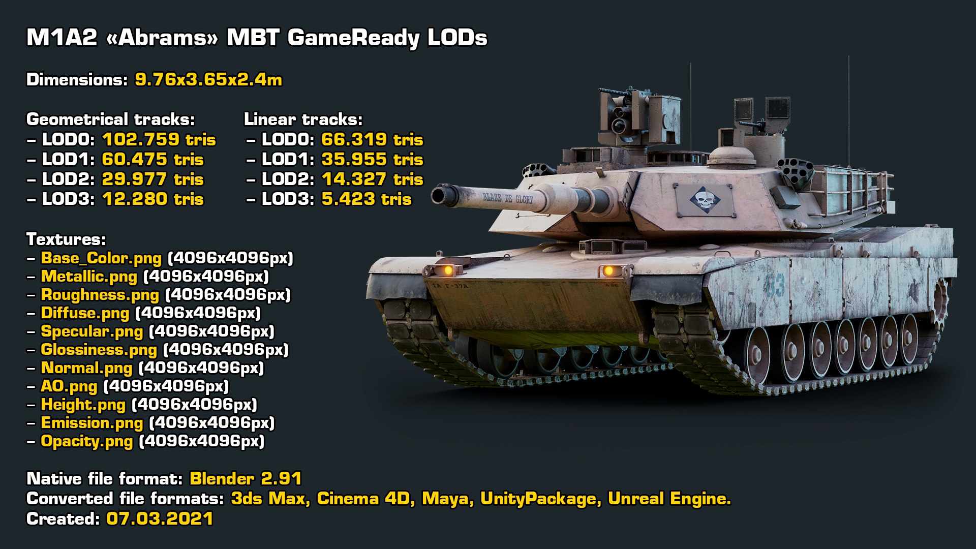 3D 10 Rigged Modern Tanks Megapack - TurboSquid 2135350