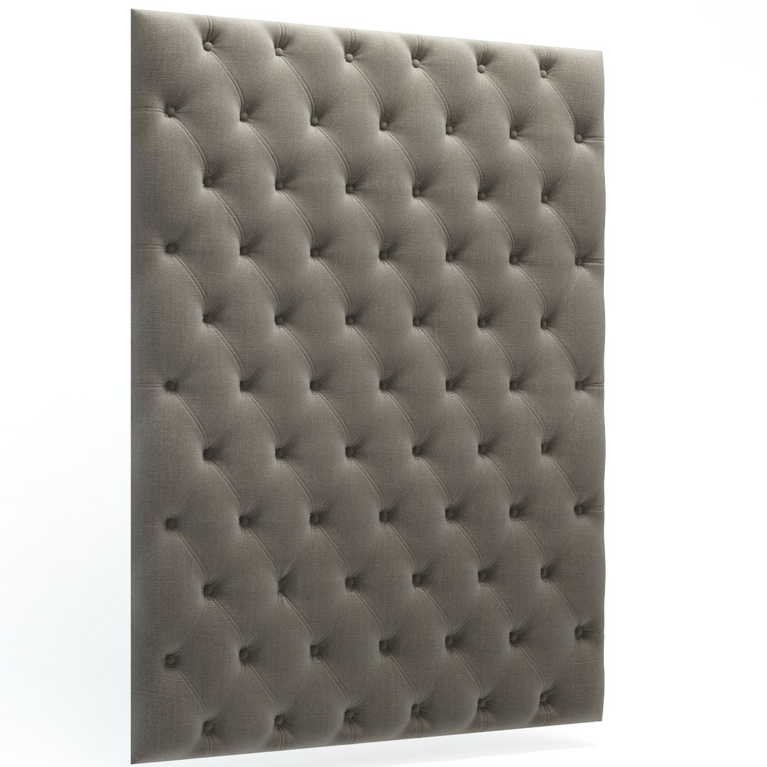 Capitone Wall Panels 3d Max