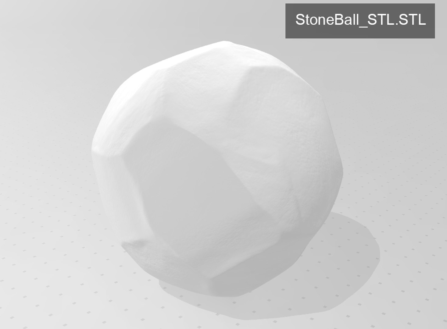 Stone Ball 3D Model - TurboSquid 1518301